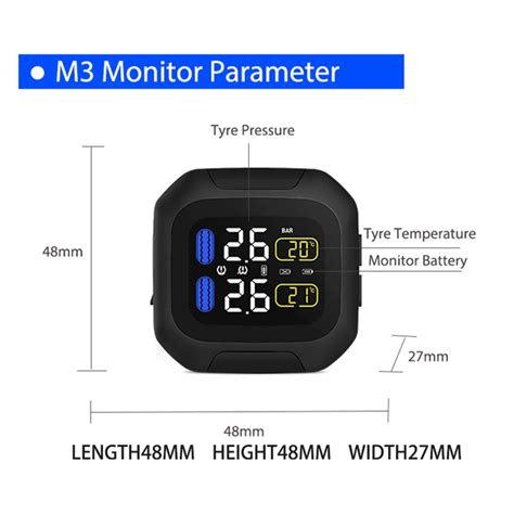Careud Motorcycle Tire Pressure Monitoring System