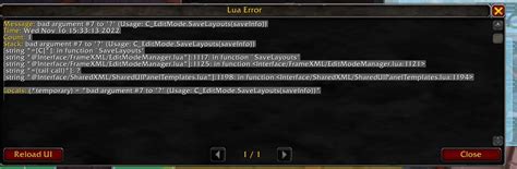 New Ui Constant Lua Errors Rwow