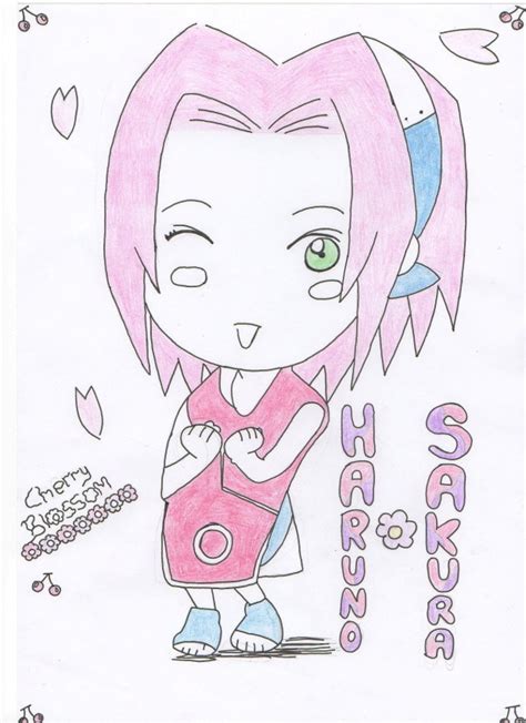 Chibi Sakura By Xkakashi4evax