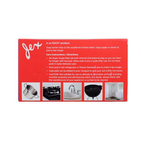 Jex Super Soapy Pads 8pk Edco Cleaning And Food Service Products Cleaning Australia Since 1941