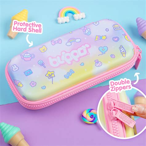 Cute Pencil Case For Girls Pink Kawaii Pencil Case Blippo