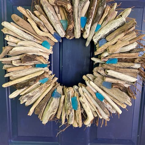 Driftwood Wreath Etsy