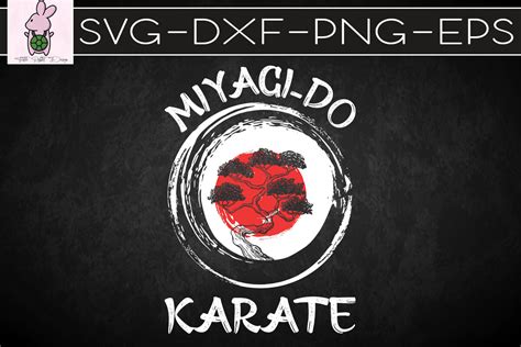 Vintage Miyagi Do Karate Bonsai Tree Graphic By Turtle Rabbit