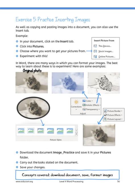 Level 4 Word Processing By Educoot Tpt