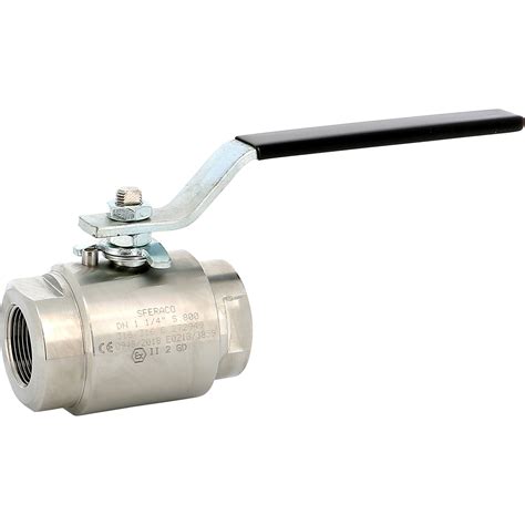 Sferaco 716l106 Vanne 716l Inox Cadenassable Dn1 Npt Vanne à Sphère 2