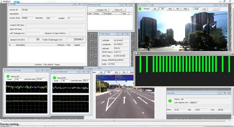 Romdas System Road Survey Vehicle Pavement Data Collection