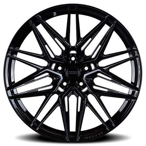 Vossen Hf7 24x10 5x130 Gloss Black 15mm Wheels