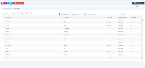 Mcas User Accounts Bromcom