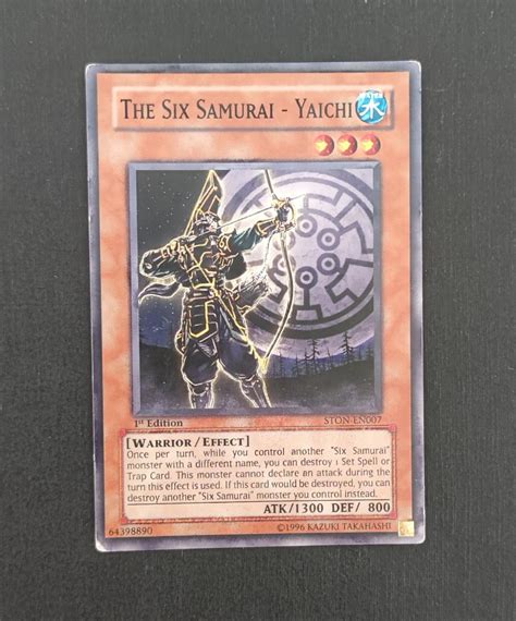 The Six Samurai Yaichi Ston En007 1st Edition Köp På Tradera