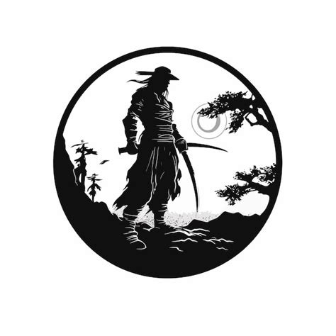 Premium Vector Japanese Samurai Vector Art