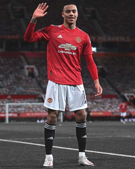 Download Mason Greenwood In Action During A Football Match