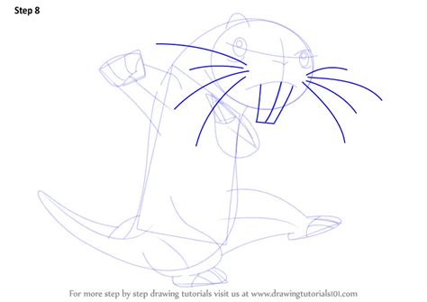 Learn How To Draw Rufus From Kim Possible Kim Possible Step By Step Drawing Tutorials
