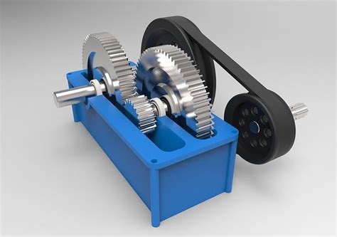 Speed Reducer 3d Model Cgtrader
