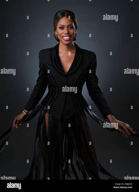This June 13 2019 Photo Shows Actress Laverne Cox Posing For A