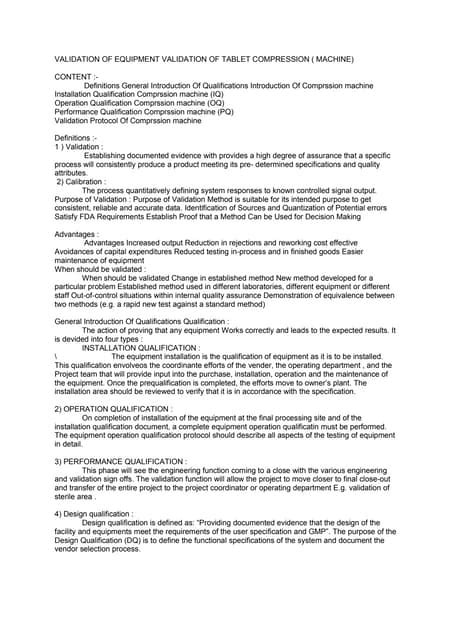 Cma Cpp Cqa For Oral Solid Dosageform Pptx