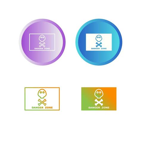 Danger Zone Vector Icon 27801904 Vector Art At Vecteezy