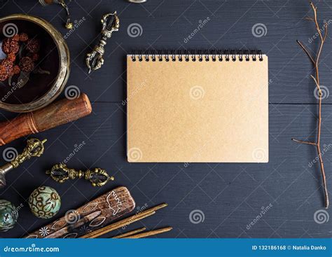 Religious Musical Instruments For Meditation And Alternative Med Stock