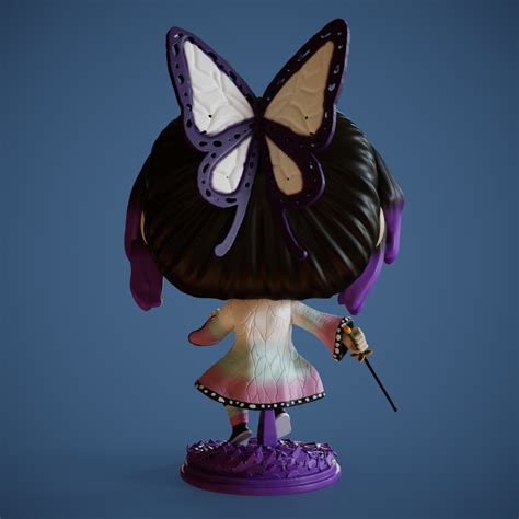 👾 Shinobu Kochō Kimetsu No Yaiba・ Obj File For 3d Printing・cults