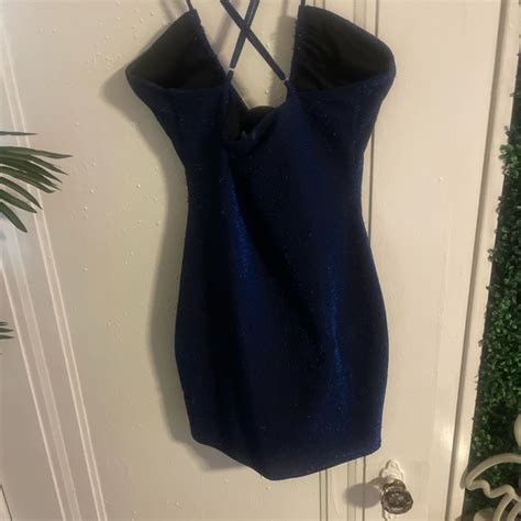 Windsor Dresses Windsor Midnight Blue Mini Dress Poshmark