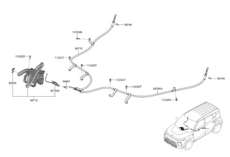 Parking Brake System 2024 Kia Soul
