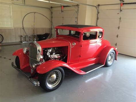 1931 Ford Model A All Steel Chopped Coupe Restored With Rumble Seat