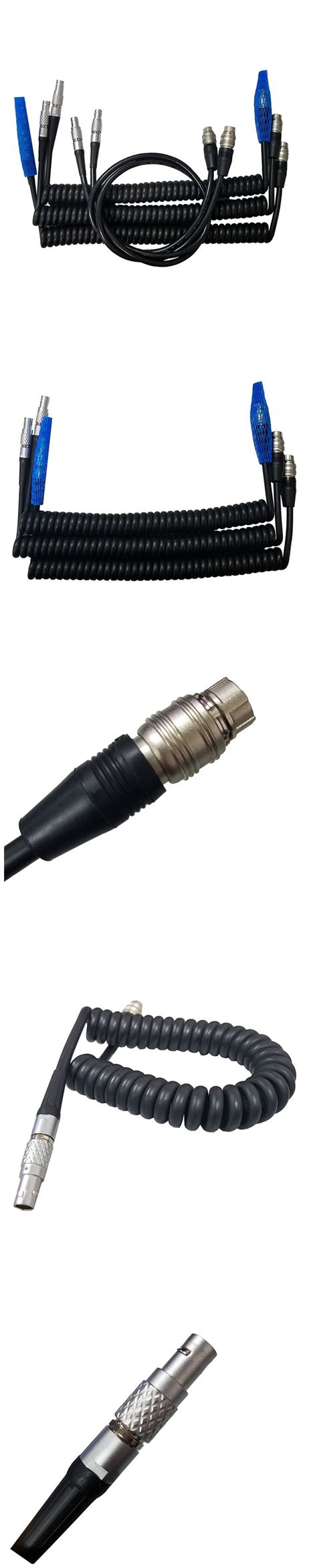 Spring Coiled D Tap Electrical Cable Coiled Cord Cable And Coiled Cable