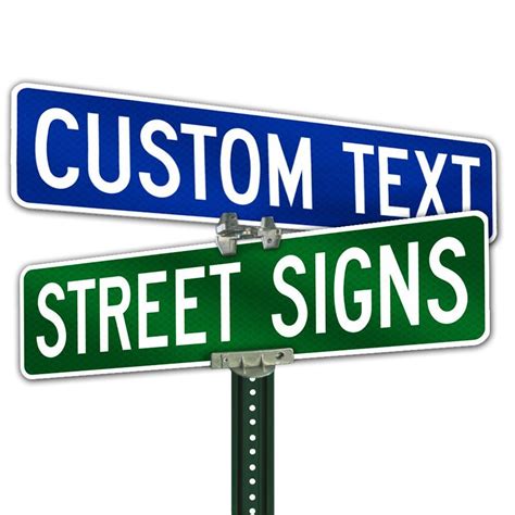 Custom Street Name Signs Custom Street Signs