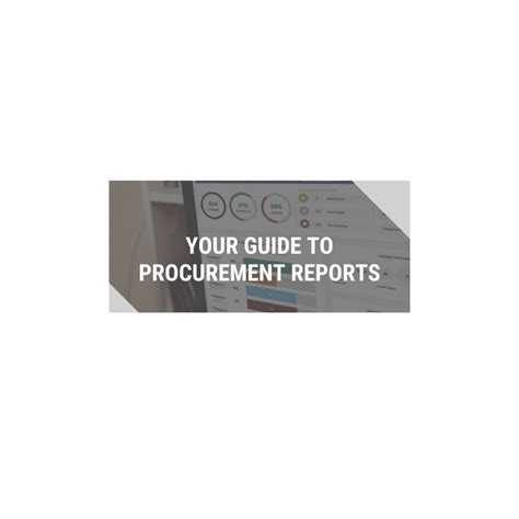 Procurement Report Article Vibrantfinserv