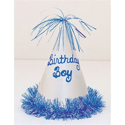 Blue Birthday Boy Party Hat Party Expert