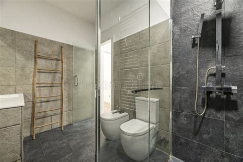 Modern Bathrooms Are Often Characterized By A Minimalist Clean Design