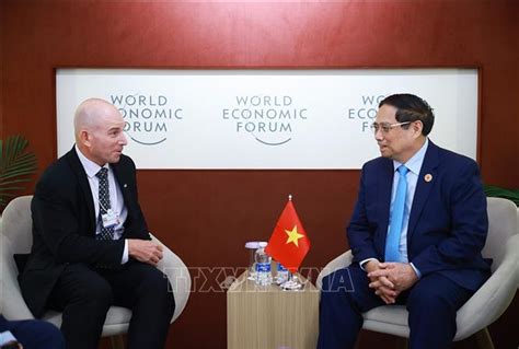 Thủ Tướng Phạm Minh Chính Làm Việc Với Các Tập đoàn Và Quỹ đầu Tư Phát Triển Công Nghệ