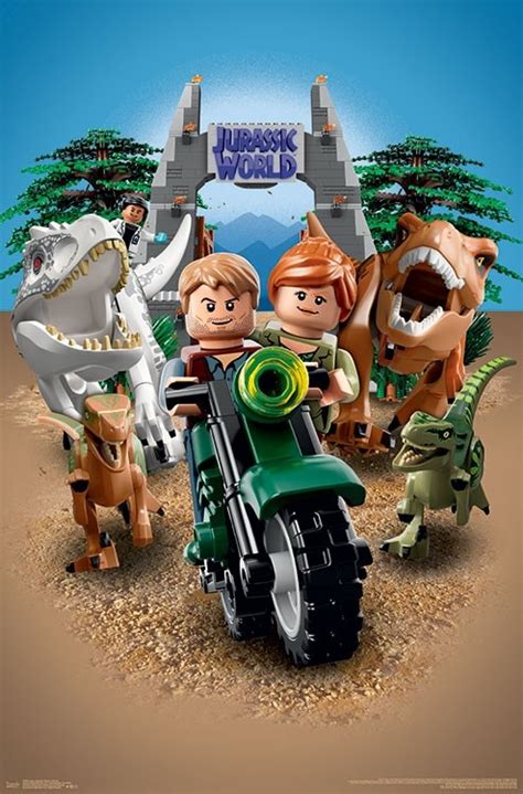 Lego Jurassic World Getting A Poster Collection Bricksfanz