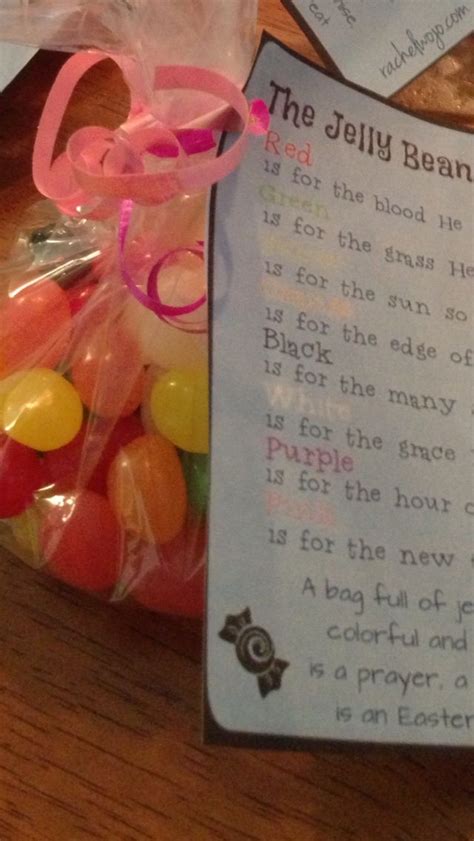 Jelly Bean Poem Jelly Beans Red Beans Gummy Candy