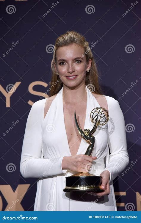 Emmy Awards 2019 Press Room Editorial Stock Image Image Of Jodie