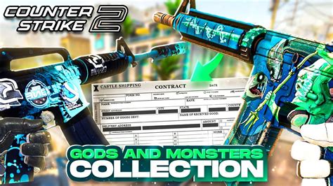 M4 Poseidon Tradeups Cs2 Gods And Monsters Collection Youtube
