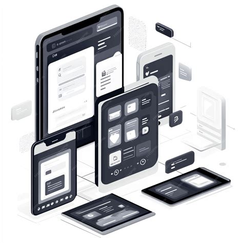 A Visual Of A Mobile Apps Responsive Design That Adapts To Different