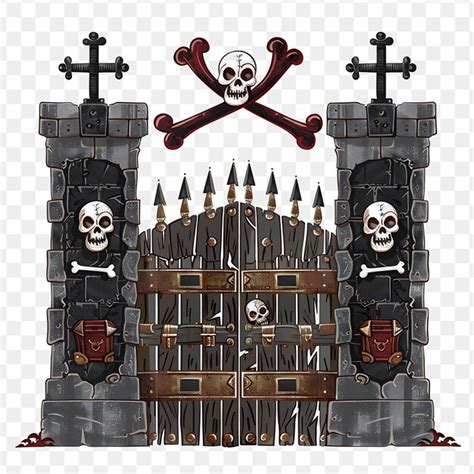Premium Psd Pirate Gate With Treasure Wedding Decorations Gate Is