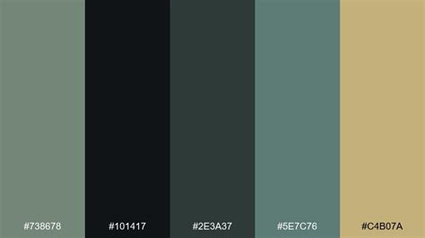 Xanadu Color Palette Ideas 20 Picks Hex
