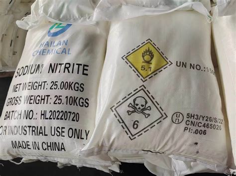 Sodium Nitrite Aozun Yazhou Chemical Bulk Chemicals China Supplier