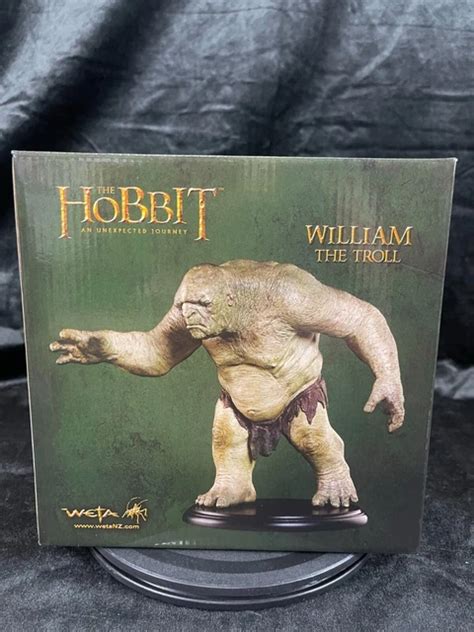 Weta Lord Of The Rings The Hobbit William The Troll Statue Mini Bust