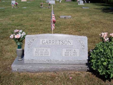 Arthur Bertram Bert” Garretson 1901 1973 Find A Grave Memorial