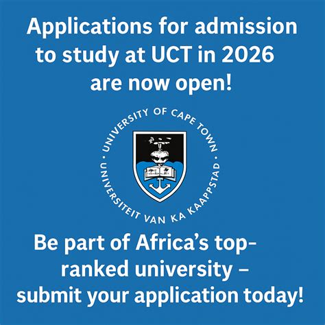 Uct 2026 Applications Opening Dates Admission Requirements Funding And More Matrichub