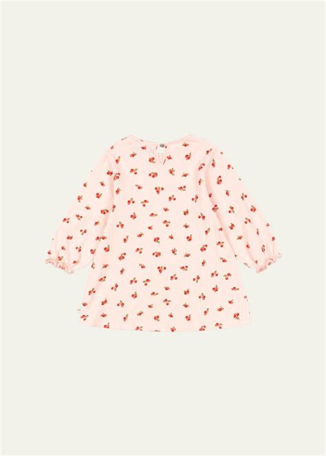Konges Slojd Girls Chleo Long Sleeve Dress Size 12m 10 Bergdorf Goodman