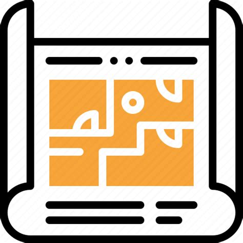 Blueprint Architecture Plan Construction Building Draft Design