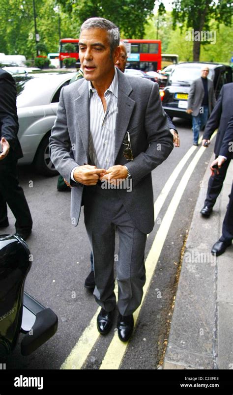George Clooney Gray Suit Reduced Prices