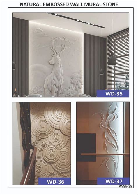 Color Ivory Natural Stone Texture Sandstone Wall Mural At ₹ 1300 Sq Ft In Bengaluru