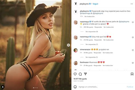 Maya Nazor Posará Para La Revista Playboy Infobae