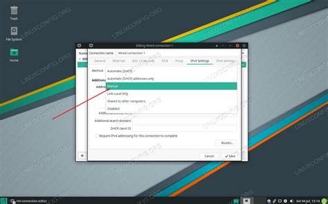 How To Setup A Static Ip Address On Manjaro Linux Linux Tutorials