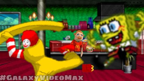 Multiverse Match Spongebob Vs Ronald Sprite Art By Spider Monkie On Deviantart