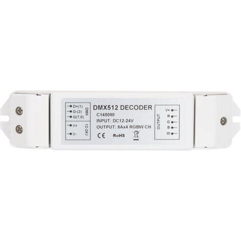 Controller RGBW DMX512 Decoder 4 Kanäle RGBW